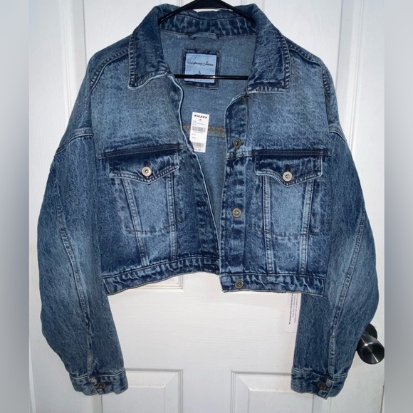 Tilly's | Jackets & Coats | Tillys Crop Jean Jacket | Poshmark